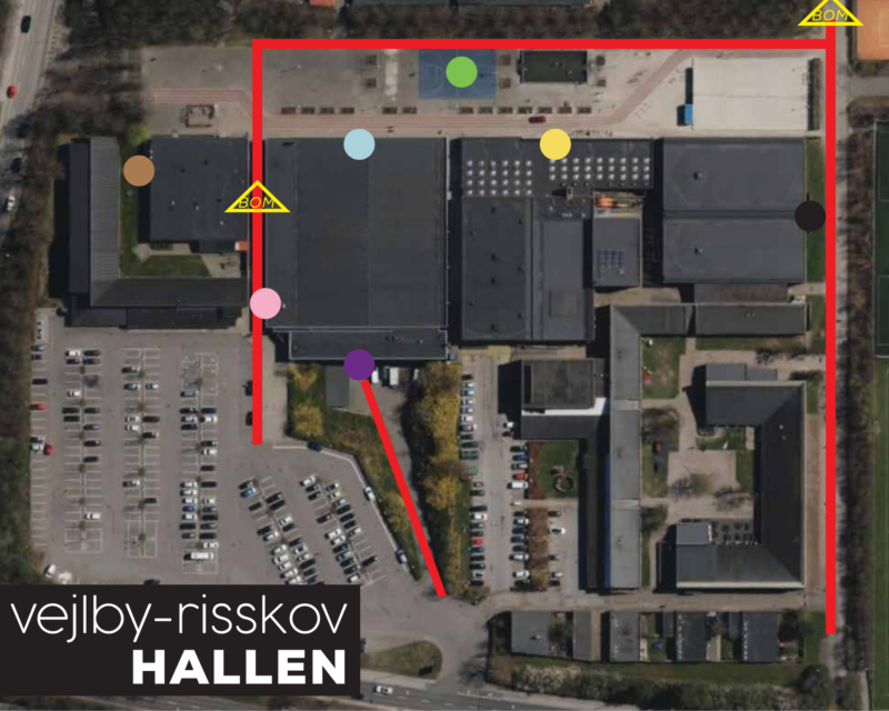 Find vej - Vejlby-Risskov Hallen